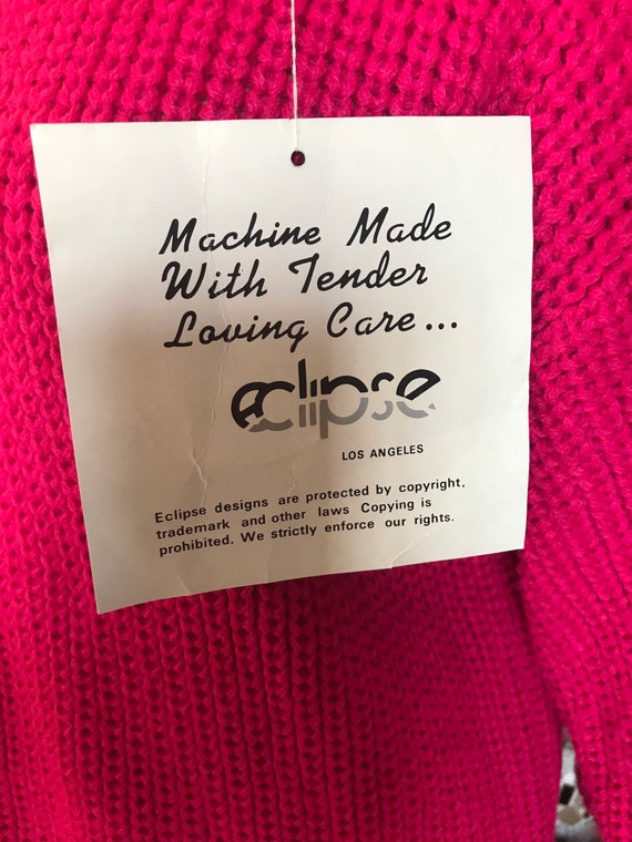 Pure Eclipse 1980s “deadstock”Sweater - Gem
