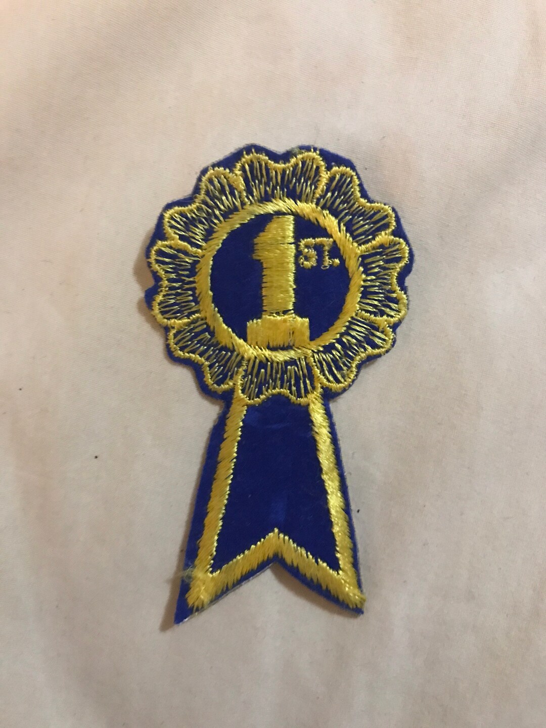 Sew on 1st Place Patch - Applique - New Old Stock - Etsy