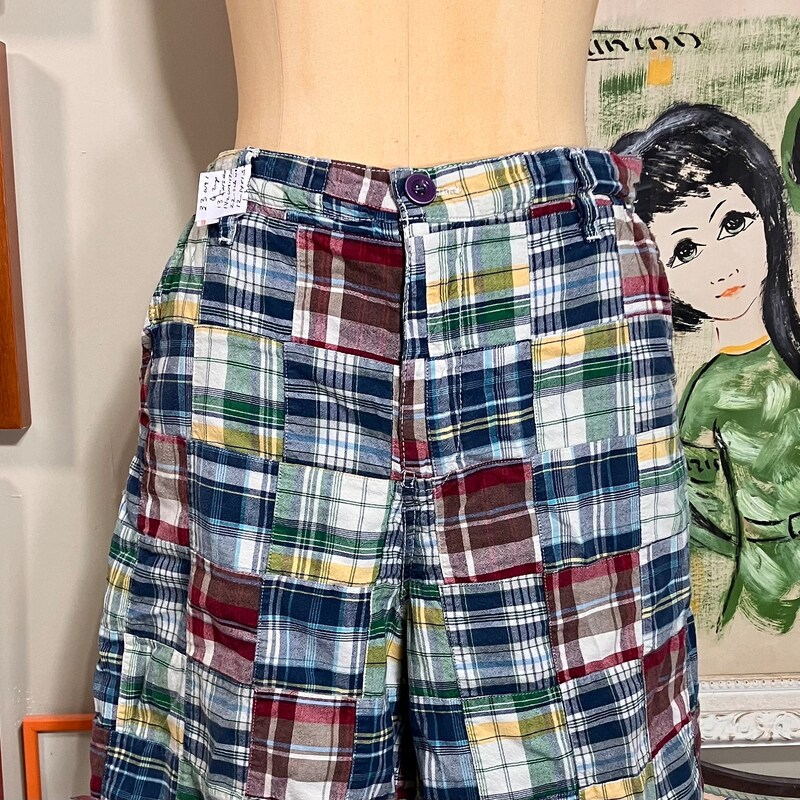 Madras Plaid Shorts - Etsy