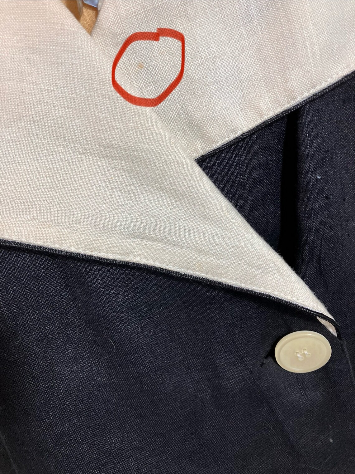 St. Gillian 1990's Linen Dress - Etsy