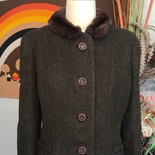 Tweed Jacket - Etsy