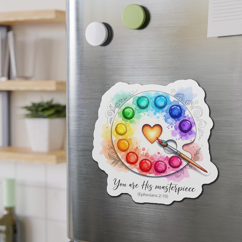 You Are His Masterpiece Sticker PNG, Christian Bible Verse Digital ...