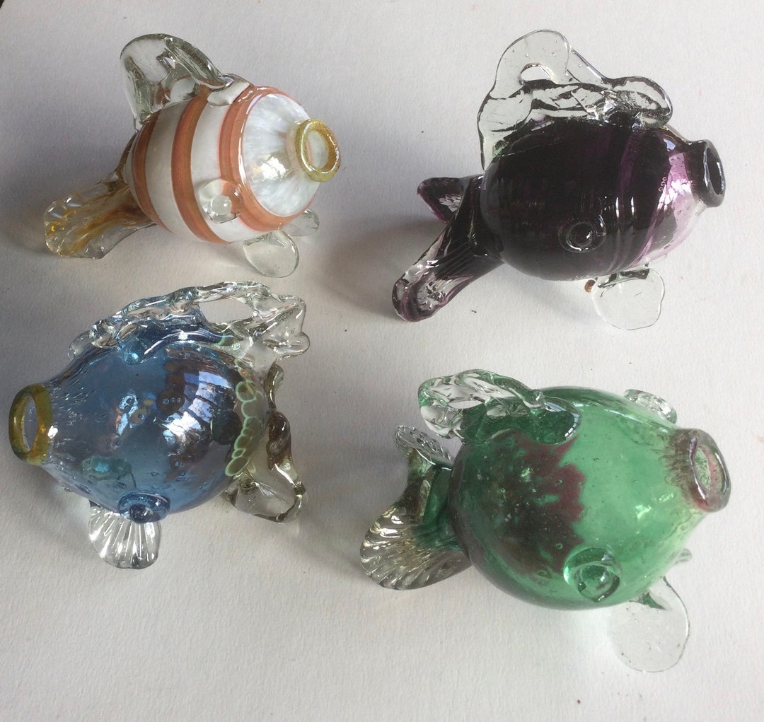Fish, Small Hanging Puffer Fish, Blown Glass Fish - Etsy