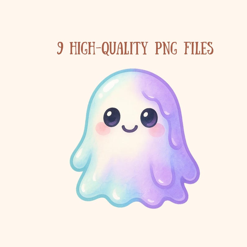 Kawaii Halloween Candy Clipart: Y2K Monster Treats (PNG, Commercial Use ...