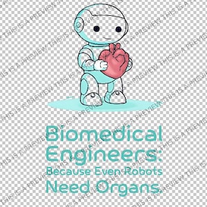 Biomedical Engineer Wall Art, Digital Print for Engineers, PNG JPG ...