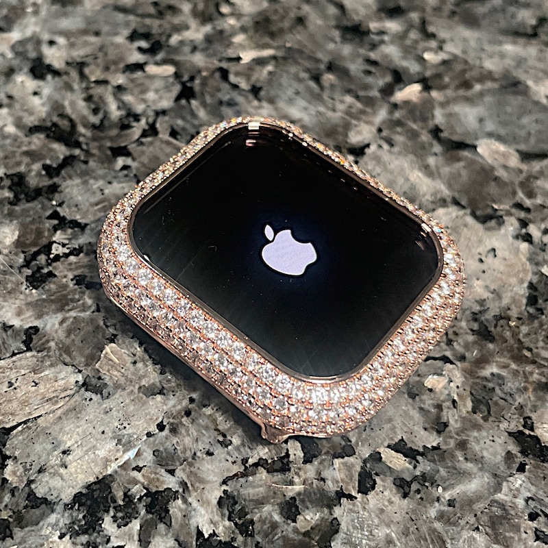 Iced Out Apple Watch Band - Etsy