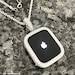 Apple Watch Pendant,necklace White Gold Wear on Watch or Neck Lab ...