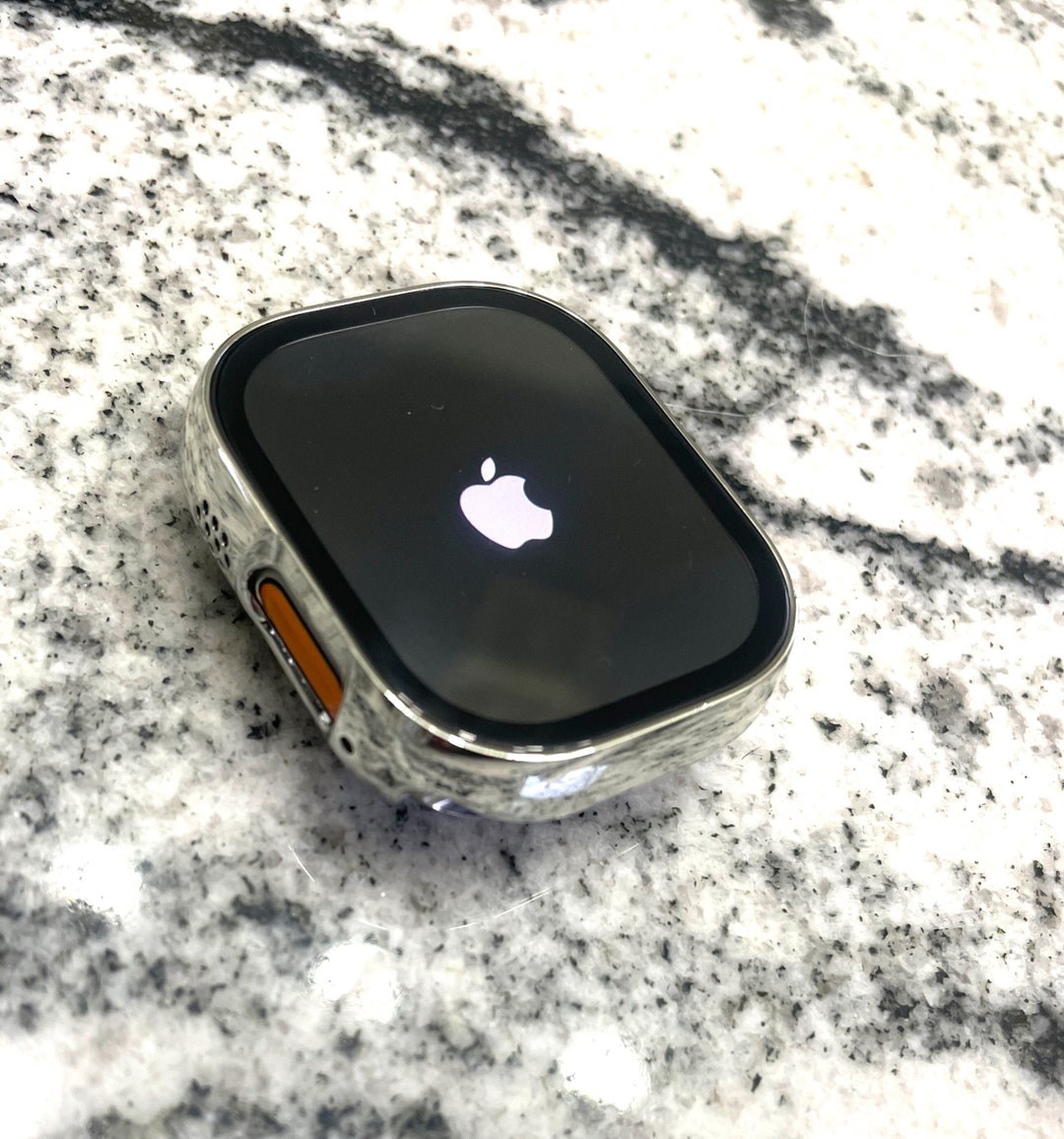 S-10 42,46,40mm,41mm,44mm,45mm,49mm Ultra Apple Watch Case 14k White ...