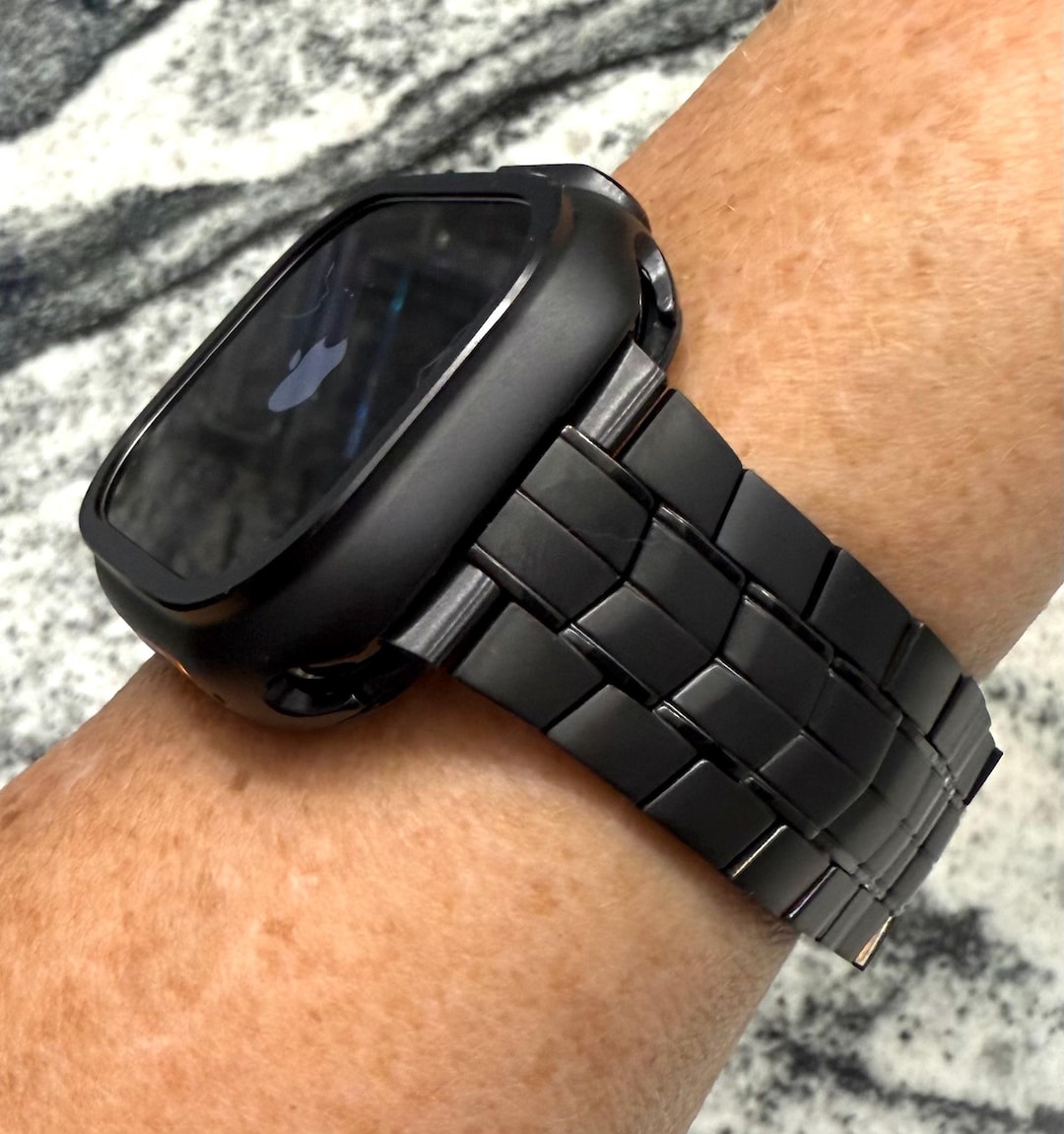Metal Apple Watch Case Black Stainless Steel Case and or Apple Watch ...