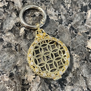 Apple Air Tag Cases Crystal Yellow Gold Air Tag Holder Made With High ...