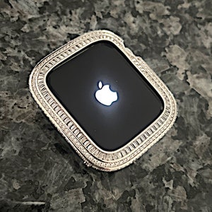 Apple Watch Pendant Necklace White Gold Wear on Watch or Neck Lab ...
