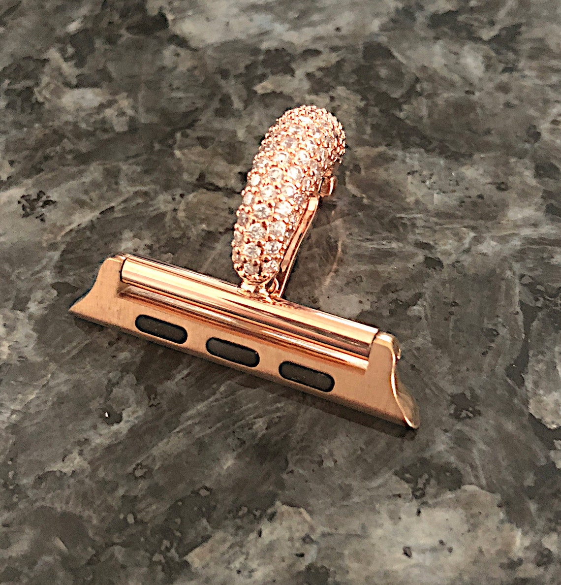 Apple Watch Pendant Rose Gold Necklace Wear on Watch or Neck Lab ...