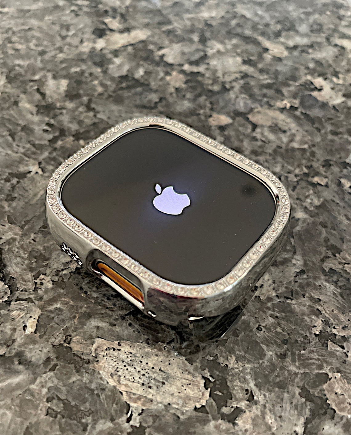 49 Ultra Apple Watch Band and or Silver 1 Row Pc Crystal Apple Watch ...