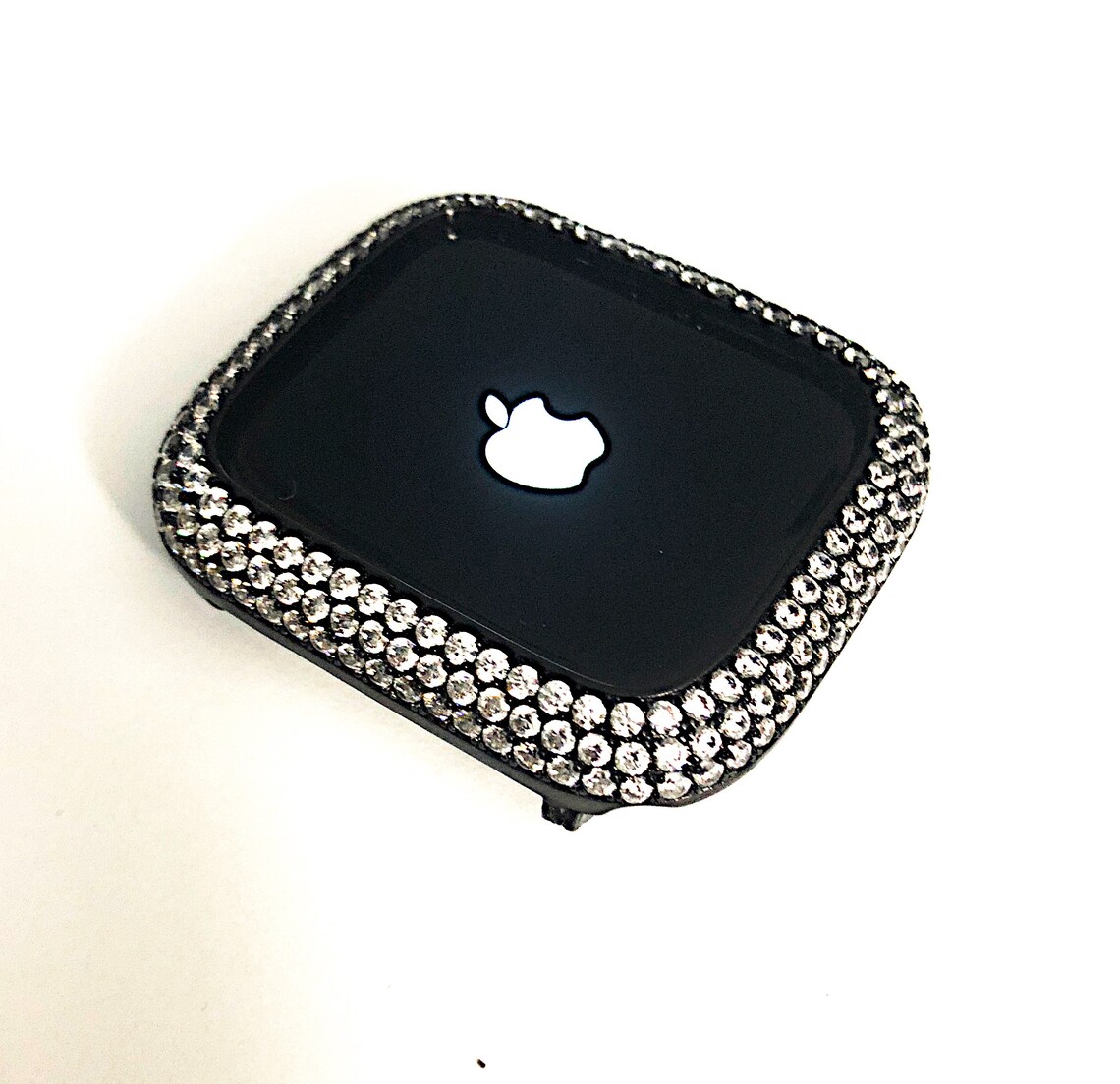 Black Bezel Only Lab Diamond Apple Watch Bezel Case Metal Ipad | Etsy