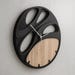 Geometric Modern Wall Clock CNC Design File - Wooden & MDF Digital ...