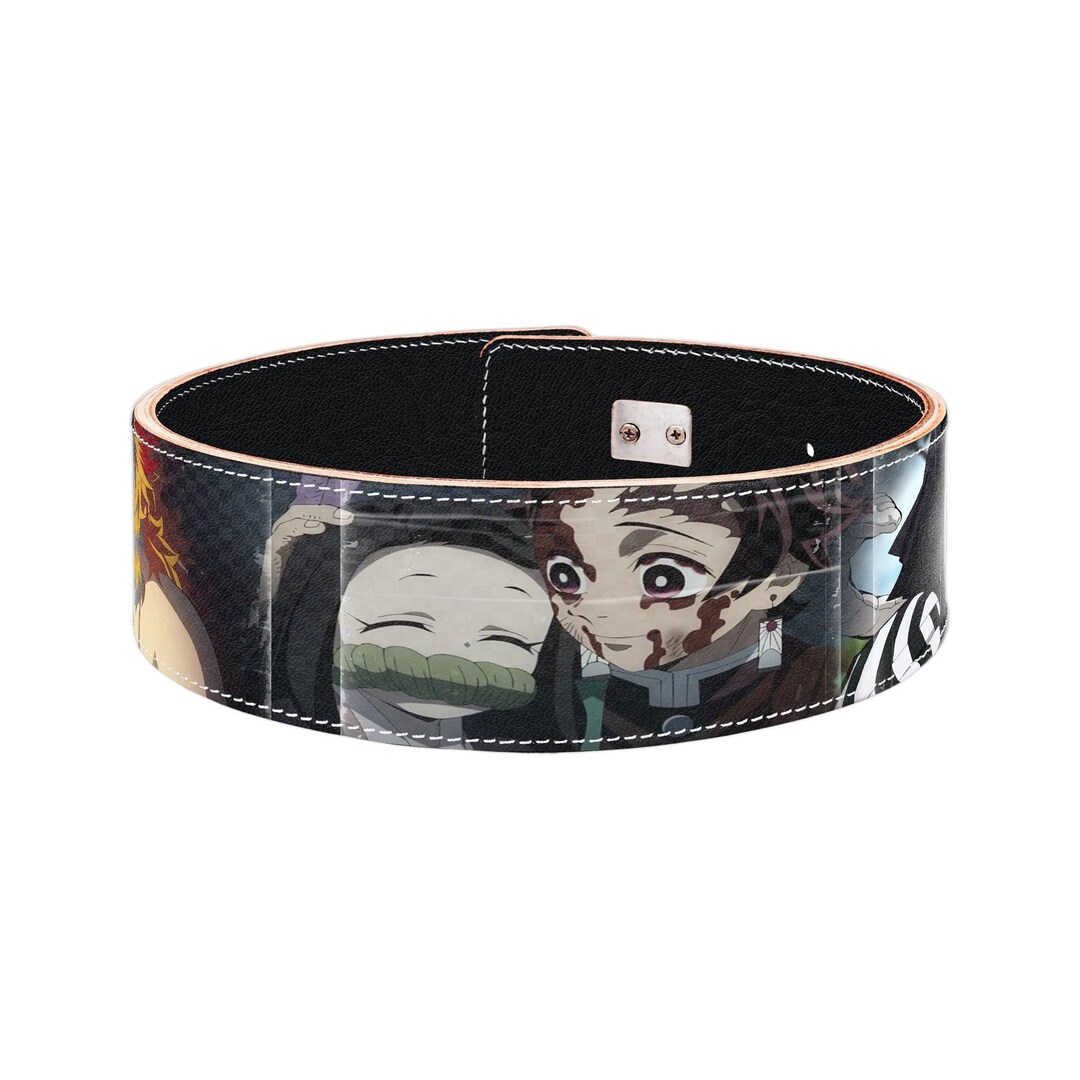Demon Slayer Weightlifting Belt | Anime Gym Belt With Characters ...
