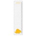 Chevron Yellow Gray Growth Chart - Etsy