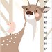 Deer Growth Chart Woodland Forest Personalized GROWTH Chart - Etsy