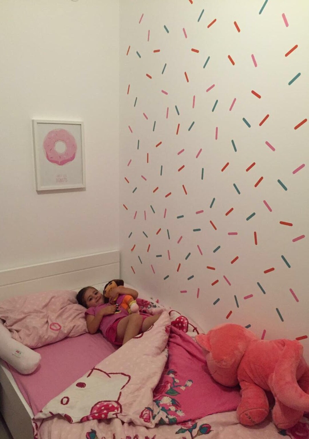 Sprinkles Wall Decal, Mini Sprinkles Vinyl Sticker - 2 Colors ...