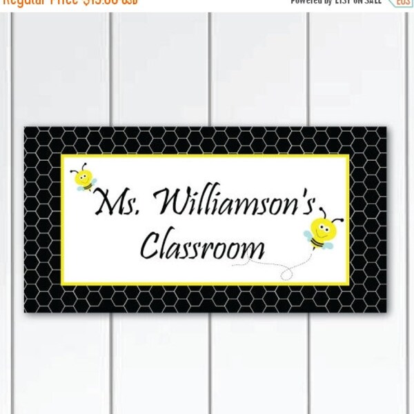 Bee Theme Classroom Door - Etsy