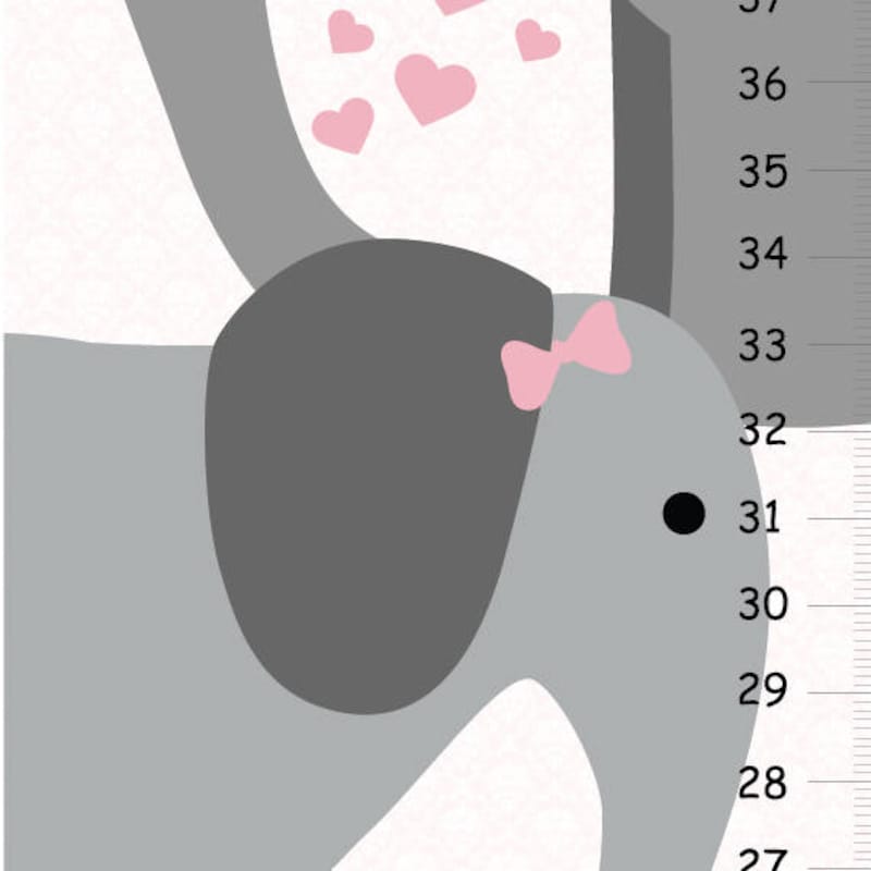 Elephant Growth Chart - Etsy