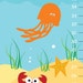 Personalized Ocean Sea Life Growth Chart - Etsy