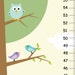 Personalized Nursery Growth Chart - Woodland Forest Friends - Etsy