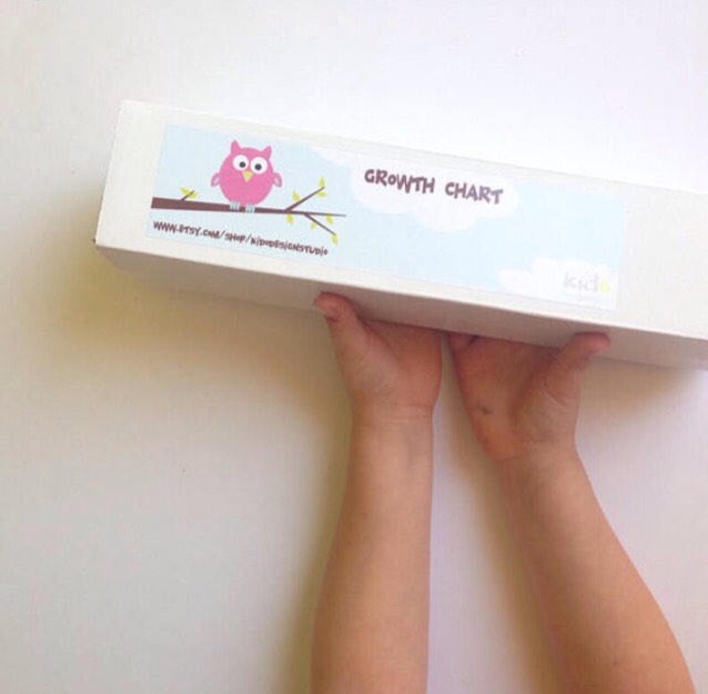 Kids growth chart Personalized Canvas Growth Chart | Etsy