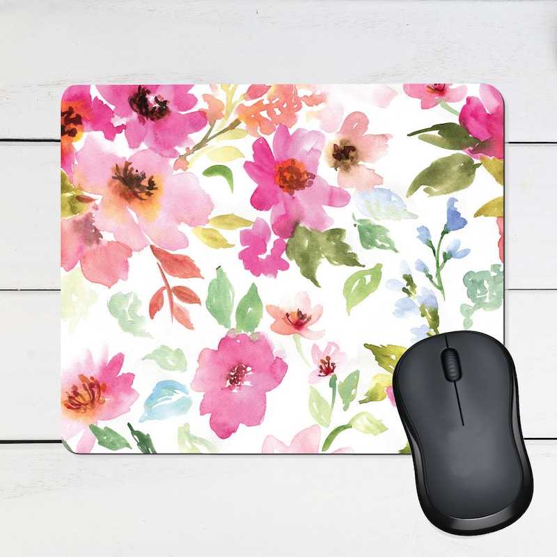 Floral Mouse Pad - Etsy