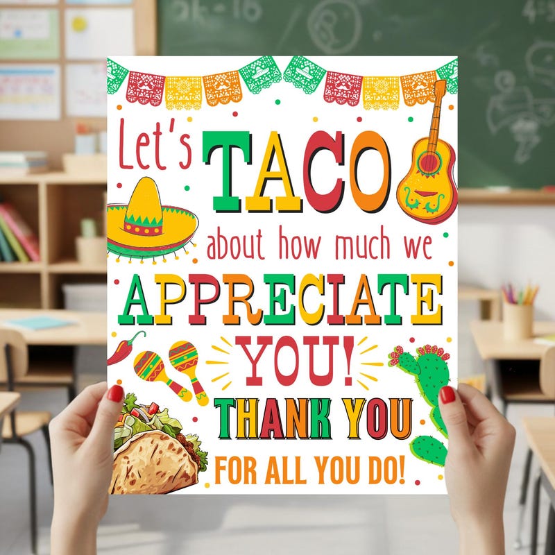 Taco Nurse Appreciation - Etsy
