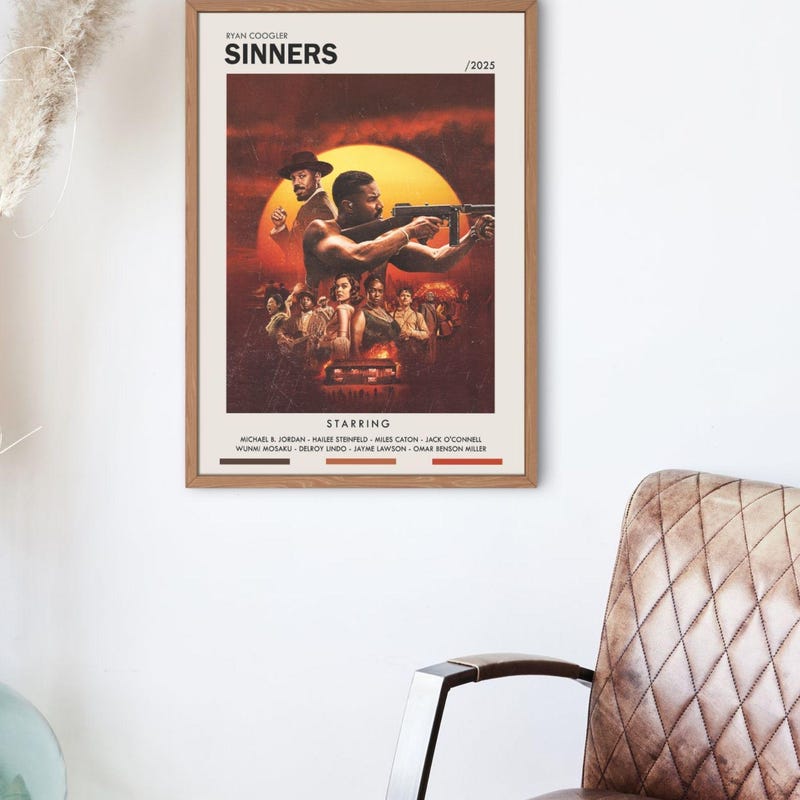 Sinners Movie [poster - Etsy
