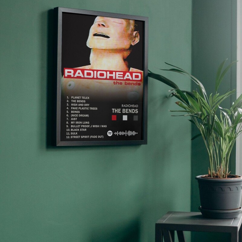 Radiohead Print Digital - Etsy UK