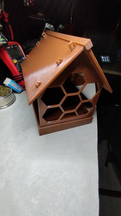 Simple Bird Feeder STL Files – 3D Printable Hanging Feeder for Outdoor ...