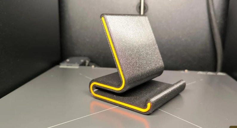 Modern Phone Stand STL File – Stylish 3D Printed Smartphone Holder ...