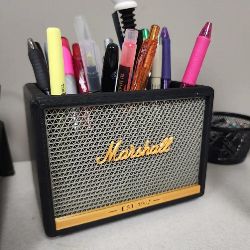 Desk Pencil Case Retro - Etsy