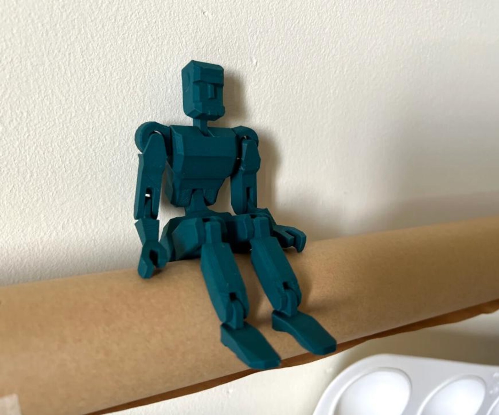 Support-free 3D Printable Articulated Robot Toy STL File – Easy Print ...