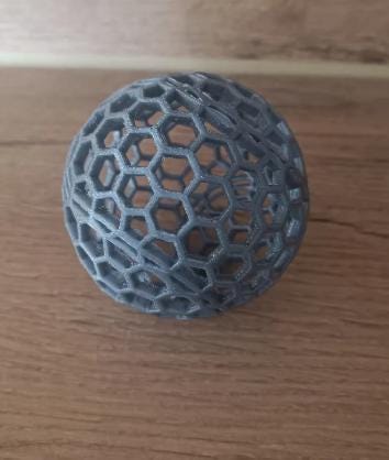 Airless Stress Ball STL File for 3D Printing, Squeezable TPU Ball ...