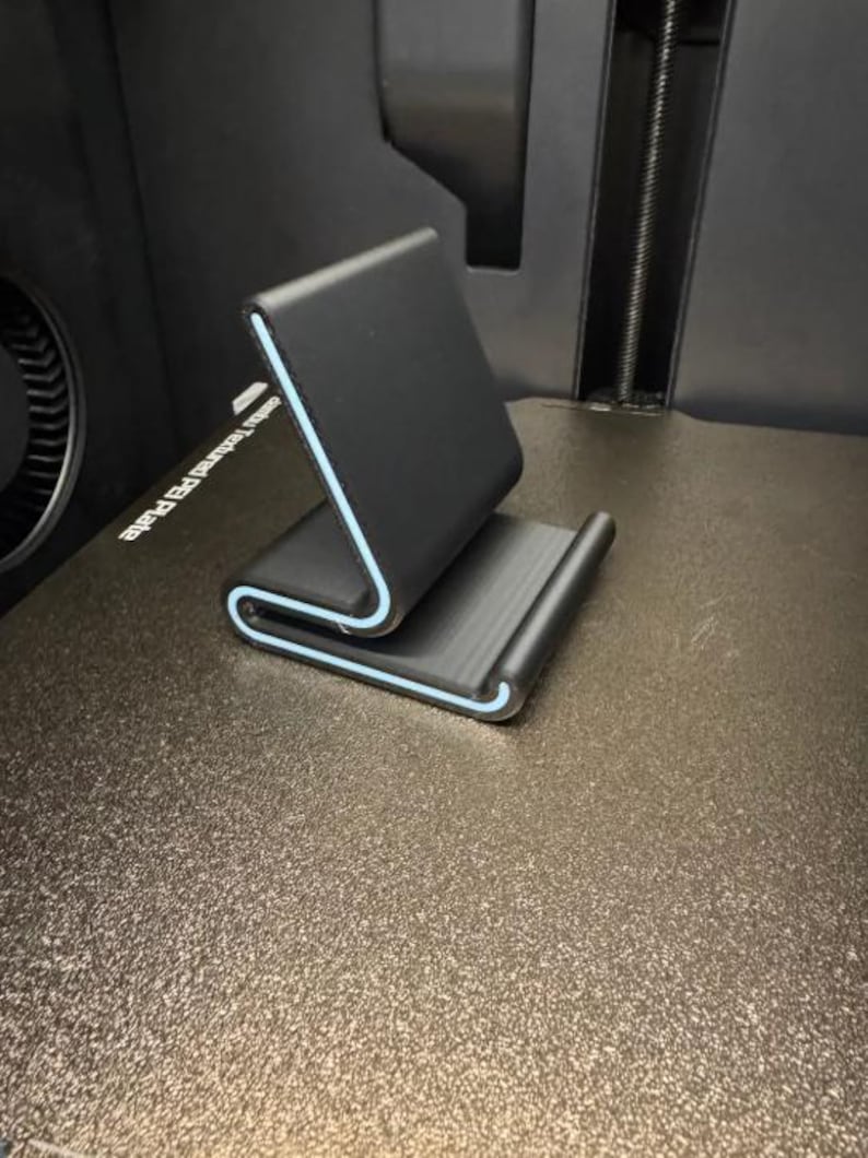 Modern Phone Stand STL File – Stylish 3D Printed Smartphone Holder ...