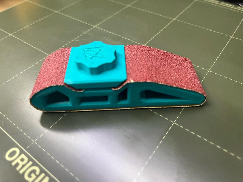 3D Printable Sanding Block STL File – Ergonomic Sandpaper Holder for ...