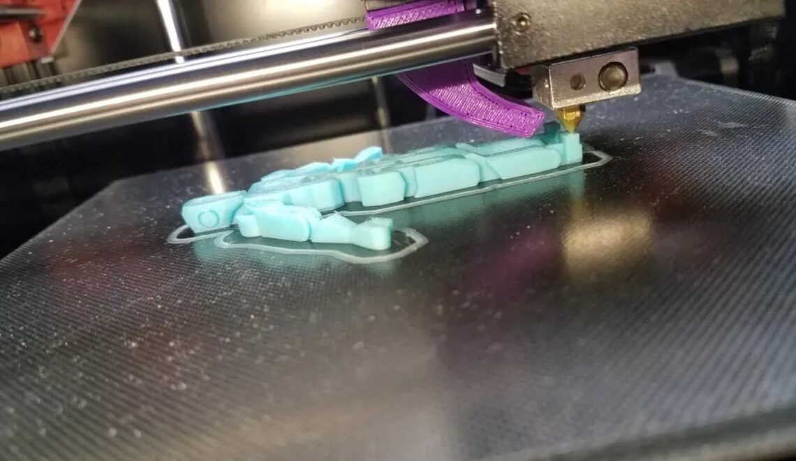 Support-free 3D Printable Articulated Robot Toy STL File – Easy Print ...