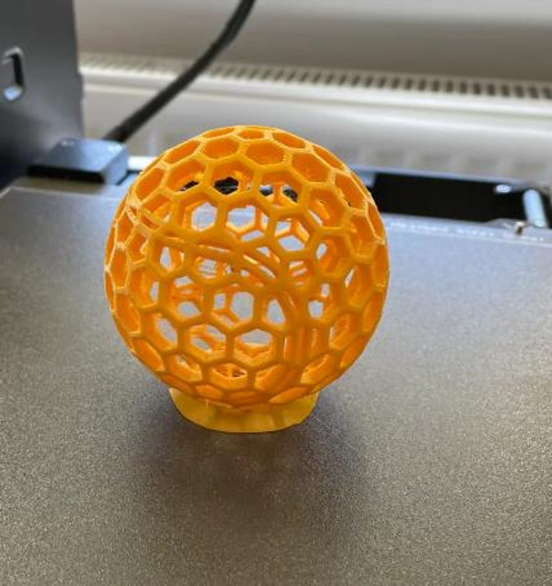 Airless Stress Ball STL File for 3D Printing, Squeezable TPU Ball ...