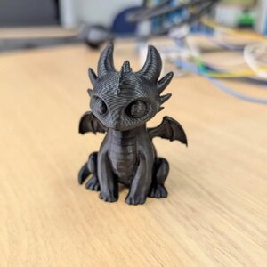 Toothless STL File | Cute Baby Dragon 3D Model | Digital Download for ...