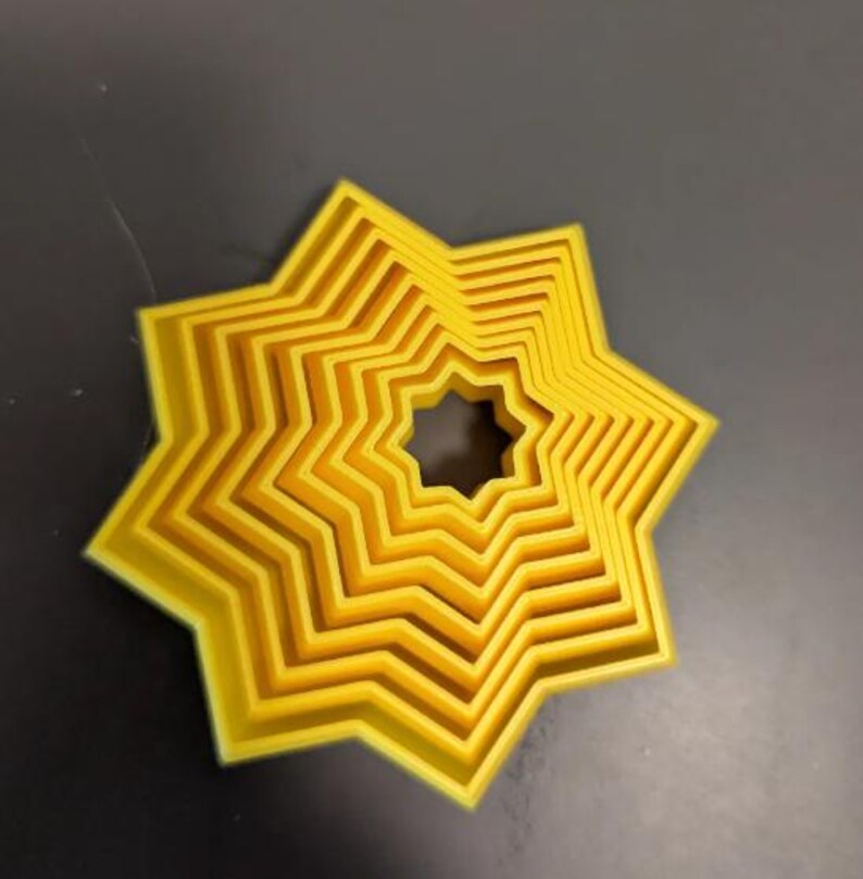 Kinetic Star STL File for 3D Printing – Printable Fidget Toy Puzzle ...
