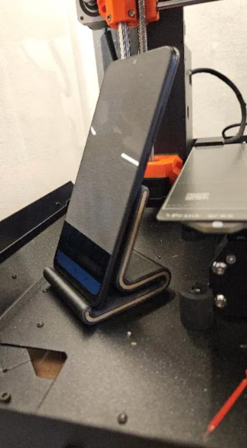 Modern Phone Stand STL File – Stylish 3D Printed Smartphone Holder ...