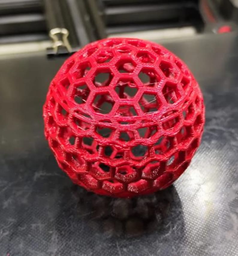 Airless Stress Ball STL File for 3D Printing, Squeezable TPU Ball ...