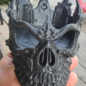 Skull Tea Light Holder Stl - Etsy