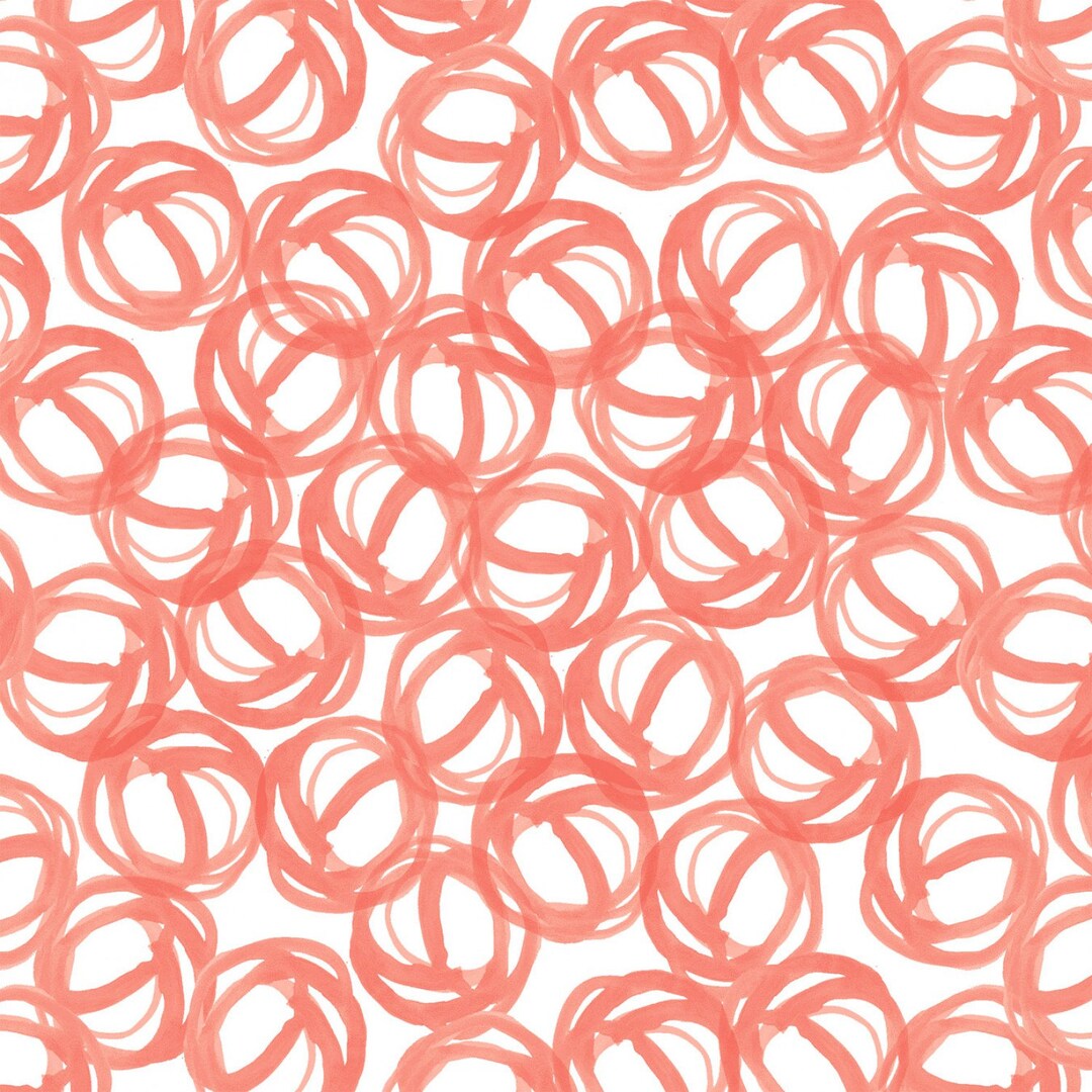 Aria Coral Loop by Kelly Ventura for Windham Fabrics - Etsy