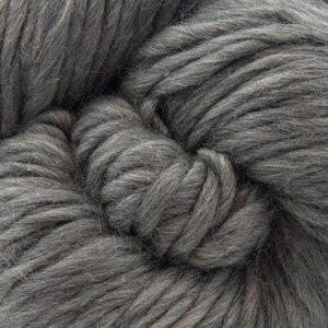 200 Grams Grey Merino Super Chunky Yarn - Etsy