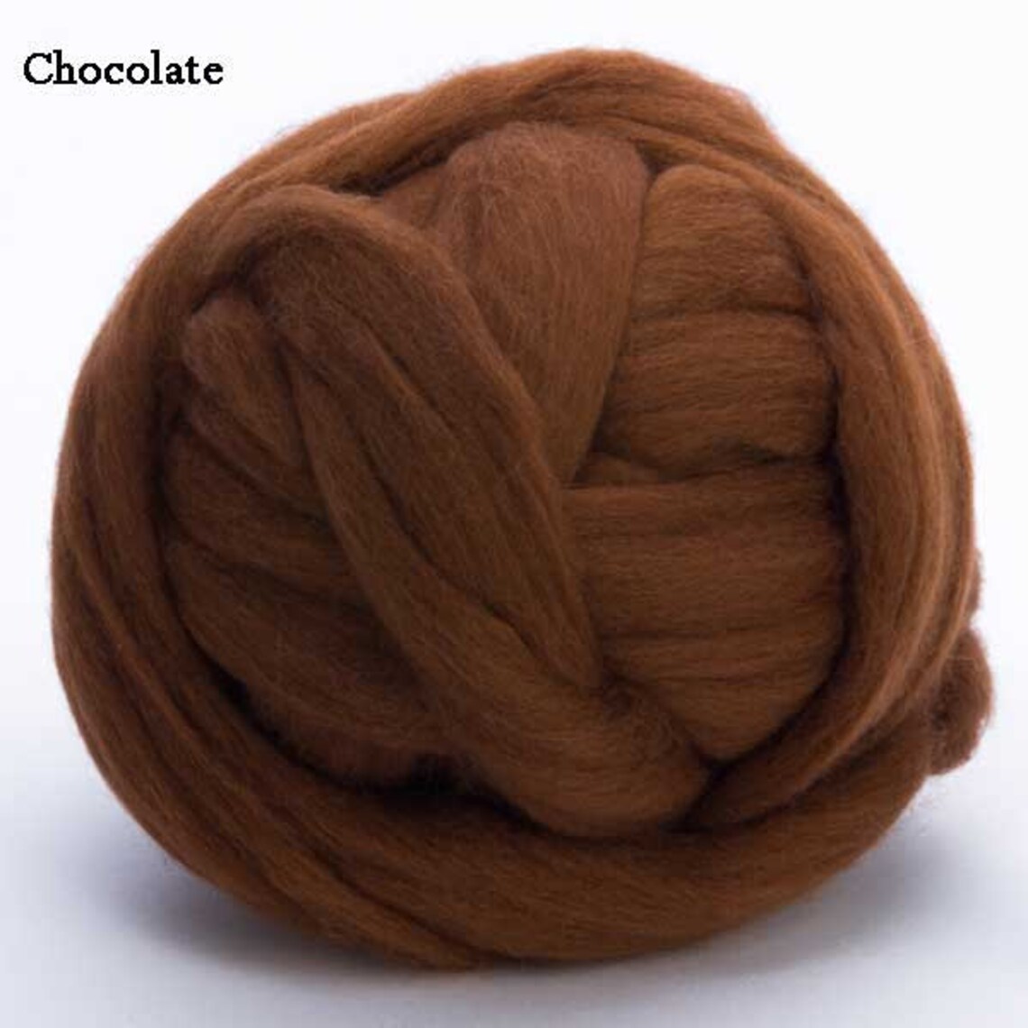 Merino Wool Top 22.5 Micron chocolate 4 Ounces - Etsy