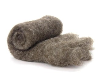 Carded Fiber Batt Perendale Wool ECRU 7 Oz | Etsy